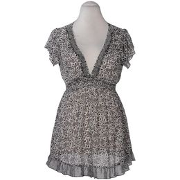 Hallhuber Bluse Damen Größe S Second Hand grau