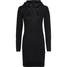 Ragwear Kleid Damen Gr&ouml;&szlig;e 38 schwarz Winterkleid