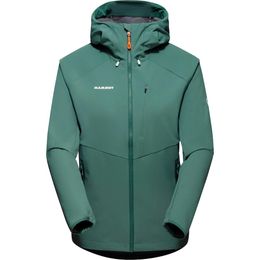 Mammut Outdoorjacke 'Ultimate Comfort' Damen Gr&ouml;&szlig;e M dunkelgr&uuml;n / wei&szlig;