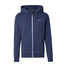 Superdry Sweatjacke Herren Größe L marine / offwhite