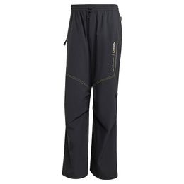 adidas terrex Outdoorhose 'National Geographic' Herren Größe XS gelb / schwarz / weiß