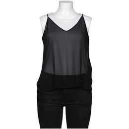 Massimo Dutti Top Damen Größe XL Second Hand schwarz