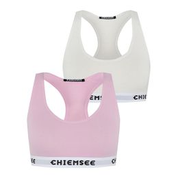Chiemsee BH Damen Gr&ouml;&szlig;e L kitt / pastellpink / schwarz / offwhite