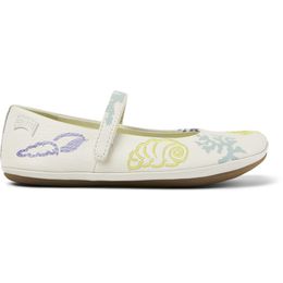 Camper Ballerina 'Right' M&auml;dchen Gr&ouml;&szlig;e 37 pastellblau / hellgr&uuml;n / lavendel / offwhite
