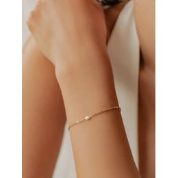 Hey Happiness Bracelet 'Perlenzauber' female Gold size 16 cm