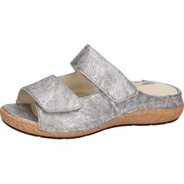 Waldl&auml;ufer WALDL&Auml;UFER Pantolette Damen Gr&ouml;&szlig;e 39.5/40 silber