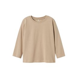 name it Shirt 'NMMVobbo' Jungen Gr&ouml;&szlig;e 92 taupe
