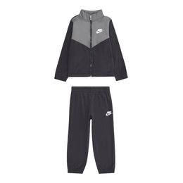 Nike Sportswear Jogginganzug 'ESSENTIALS' Jungen Gr&ouml;&szlig;e 98 grau / dunkelgrau / wei&szlig;
