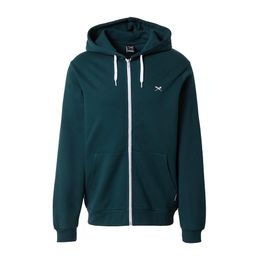 Iriedaily Zip-Up Hoodie male Green size XS