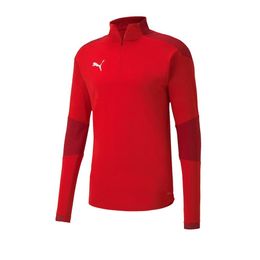 Puma Sweatshirt Herren Gr&ouml;&szlig;e L rot / karminrot