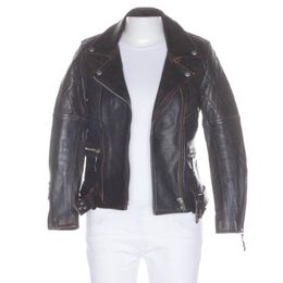 Golden Goose Deluxe Brand Golden Goose Lederjacke / Ledermantel Damen Größe S Second Hand dunkelbraun