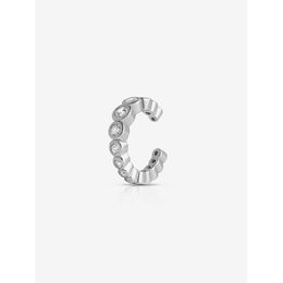 Classyandfabulous Jewelry Earrings 'OSEANA 2in1' female Silver size One Size