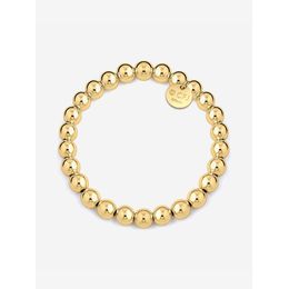 CLASSYANDFABULOUS Jewelry Armband 'CLASSYANDFABULOUS Beaded' Damen Gr&ouml;&szlig;e 19 cm gold