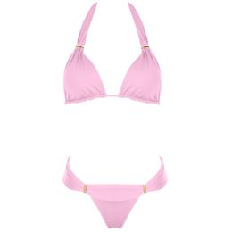 SEA ME SWIM Bikini 'CANCUN' Damen Gr&ouml;&szlig;e XL rosa