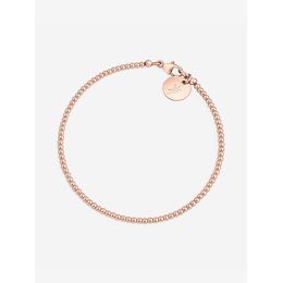 CLASSYANDFABULOUS Jewelry Armband 'Kugelarmband 2mm 14k Gold filled/ 14k Ros&eacute;gold filled/ 925 Sterling Silber' Damen Gr&ouml;&szlig;e 18 cm rosegold