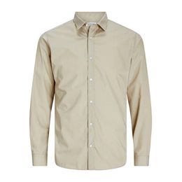Jack & Jones Jack & Jones Button Up Shirt 'JJJoe' male Beige size S