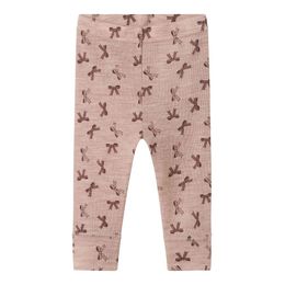 name it Leggings 'NBFWang' Gr&ouml;&szlig;e 62 braun / dunkelbraun / taupe