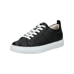 Sneaker Paul Green "Paul Green Sneaker Glattleder", Damen, Gr. 37,5, schwarz, Glattleder, Schuhe Sneaker