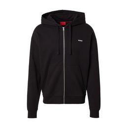 Hugo Zip-Up Hoodie 'Dapozip' male Black size S