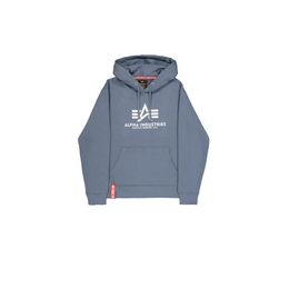 Alpha Industries Sweatshirt Herren Größe XS dunkelgrau / weiß