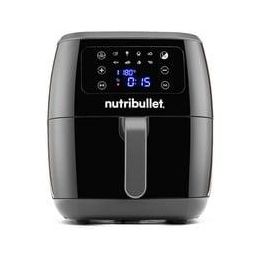 NUTRIBULLET Hei&szlig;luftfritteuse XXL Digital Air Fryer schwarz/silber, 1.800 Watt, Korb 7 Liter