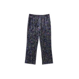 Camomilla Italia Hose 'VICTORIAD' Damen Gr&ouml;&szlig;e 50 nachtblau / neongr&uuml;n / mischfarben