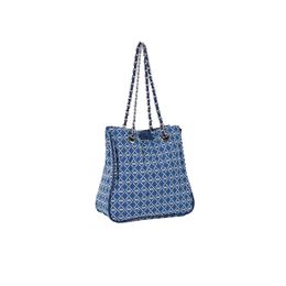 Camomilla Italia Schultertasche 'Bossa' Damen Größe One Size blau / weiß
