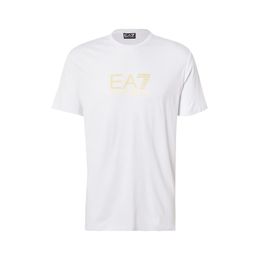 EA7 Emporio Armani T-Shirt Herren Größe XS gold / weiß