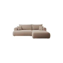 Selsey Ecksofa mit Schlaffunktion Ovo braun Ma&szlig;e (cm): B: 260 H: 93 Sofas > Sofas nach Material > Stoffsofas &raquo; Sofa DE