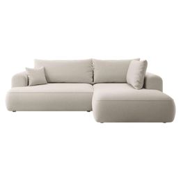Selsey Ecksofa mit Schlaffunktion Ovo creme Ma&szlig;e (cm): B: 262 H: 95 Sofas > Sofas nach Material > Stoffsofas &raquo; Sofa DE