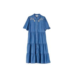 Camomilla Italia Anzug ARAV Damen Größe 44 blau Winterkleid
