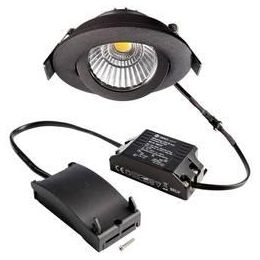 Deko Light 565377 Dione LED-Einbauleuchte EEK: E (A - G) LED LED fest eingebaut 8.50 W Schwarz