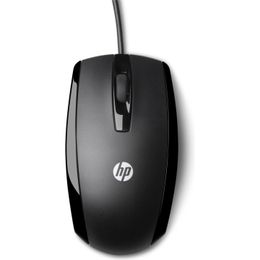 HP X500 (Kabelgebunden), Maus, Schwarz