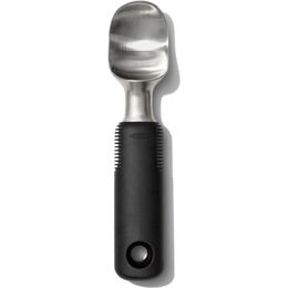 OXO STL Glacelöffel, Servierbesteck, Schwarz