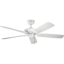 Elstead Lighting Kevlar leiser Deckenventilator Ø152cm IP44 Aussenbereich, Ventilator, Weiss