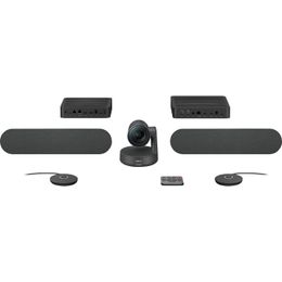 Logitech Rally Plus, Konferenzgerät, Schwarz