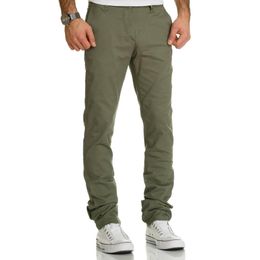 REPUBLIX Slim Chino ANDREW in Olive | Gr.: W38/L32