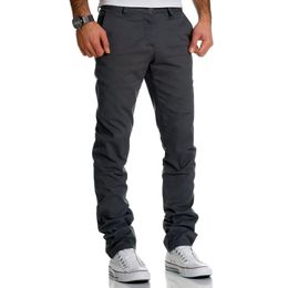 REPUBLIX Slim Chino ANDREW in Anthrazit | Gr.: W33/L34