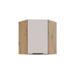 K&uuml;chen-Preisbombe K&uuml;chen Eckh&auml;ngeschrank 60x60 cm K&uuml;che SOLANO Kaschmir beige K&uuml;chenzeile