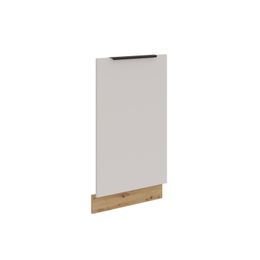 K&uuml;chen-Preisbombe Frontblende f&uuml;r vollintegrierten Geschirrsp&uuml;ler 45 cm K&uuml;che SOLANO Kaschmir beige