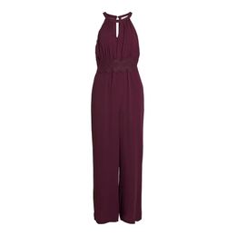Vila Jumpsuit 'VIMILINA' Damen Größe S weinrot