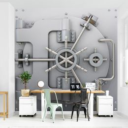 Fototapete Tresor - Vliestapete nach Ma&szlig; 3D-Optik Wohnzimmer Schlafzimmer Bad Badezimmer K&uuml;che Flur Esszimmer