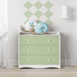 M&ouml;belfolie Uni Mint Gr&uuml;n Hell Klebefolie Dekorfolie f&uuml;r Kommoden Schrank Tisch Folien f&uuml;r M&ouml;bel selbstklebend