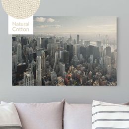 Bilderwelten Leinwandbild - Querformat Upper Manhattan New York City