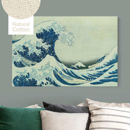 Leinwandbild Katsushika Hokusai - Die grosse Welle von Kanagawa