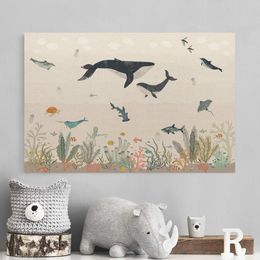 Leinwandbild Magische Unterwasserwelt