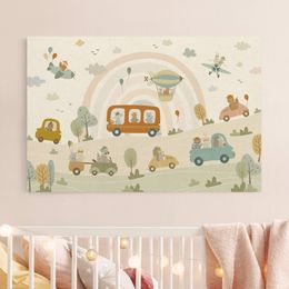 Leinwandbild Tierischer Verkehr