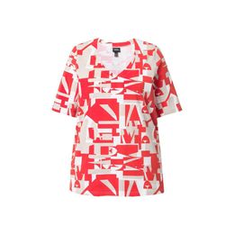 Ulla Popken Shirt female Red size 46-48