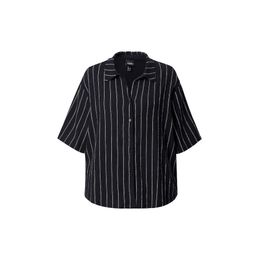 Ulla Popken Bluse Damen Gr&ouml;&szlig;e XXL/XXXL schwarz / wei&szlig;