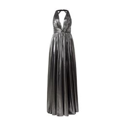 LUXUAR Kleid Damen Gr&ouml;&szlig;e 32 silber Winterkleid